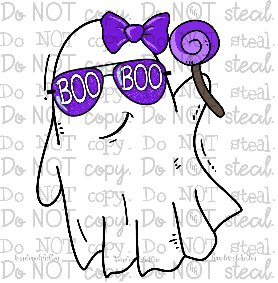 Girl Boo PNG - BOW – HandmadeHelton